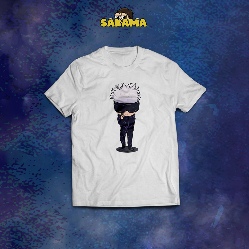 Jual Sakama Kaisen - The Sensei - Kaos Pria Anime Parodi Gojo Satoru ...