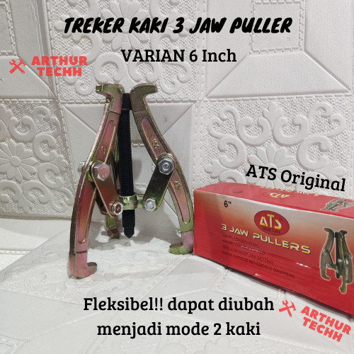 Jual Tracker Traker Treker Kaki 3 ATS 6" Inch inci inchi | 3 Jaw Puller ...