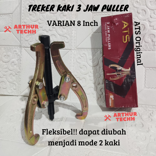 Jual Tracker Traker Treker Kaki 3 ATS 8" Inch inci inchi | 3 Jaw Puller ...