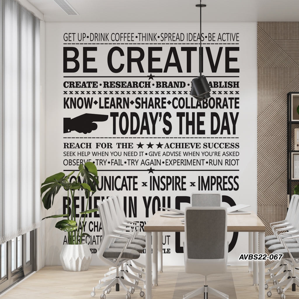 Jual Wallpaper Dinding Custom | Wallpaper Dinding Ruang Kerja ...