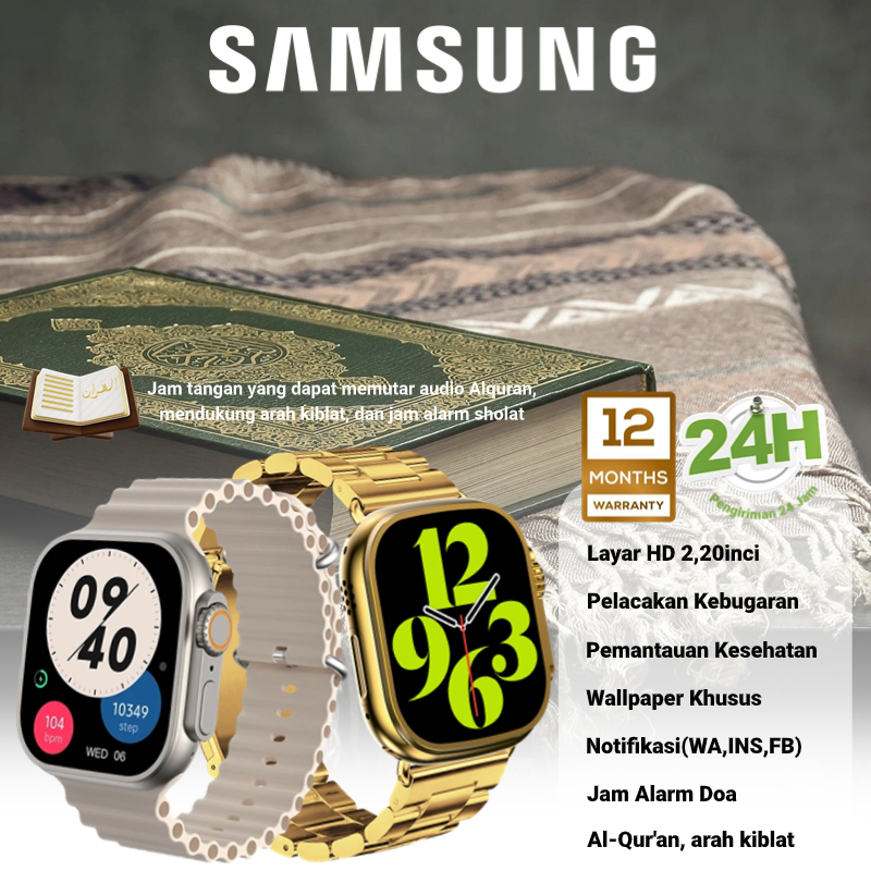 Jual Samsung Watch M9 Series smartwatch M9 Ultra jam tangan olahraga ...