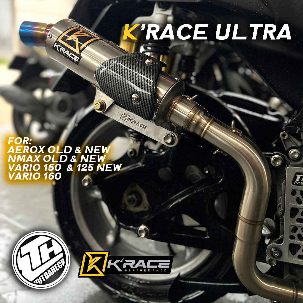 Jual Knalpot KRACE ULTRA (Model Samlong) Aerox Nmax Vario Etc Original | Shopee Indonesia
