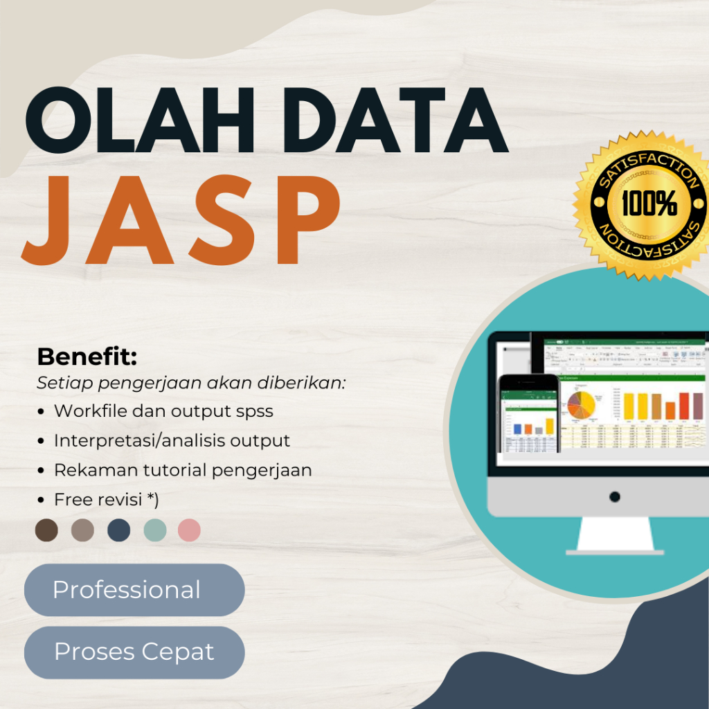 Jual OLAH DATA REGRESI JASP, OLAH DATA JASP, OLAH DATA KUESIONER, OLAH ...
