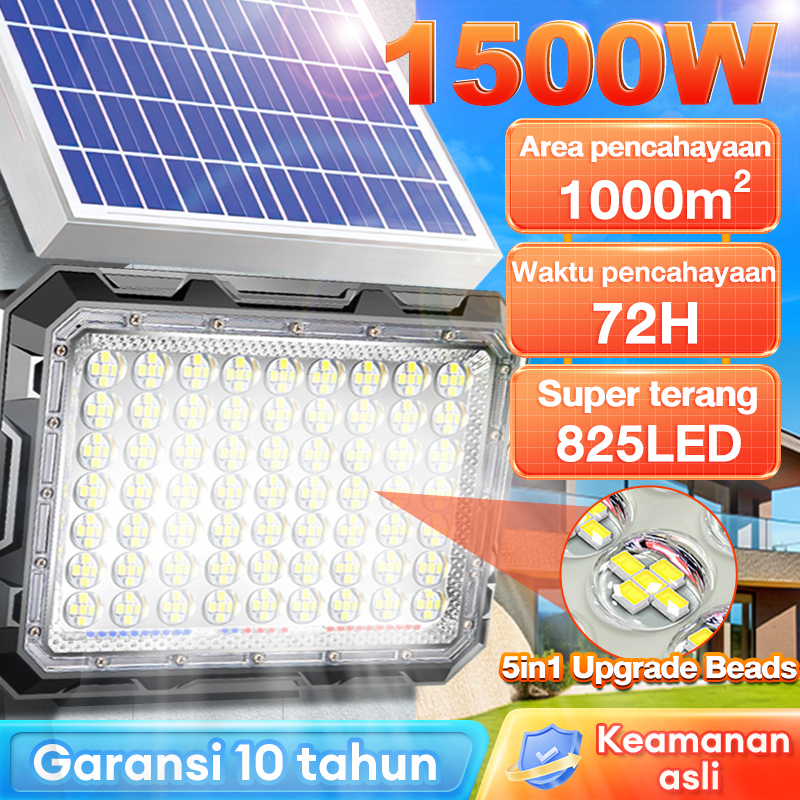 Jual lampu tenaga surya 1500W Lampu Solar Cell Lampu Outdoor Lampu ...