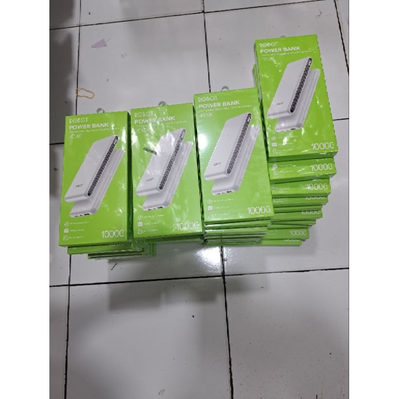 Jual POWER BANK ROBOT RT180 10000mah Fashionable / Edge design ...