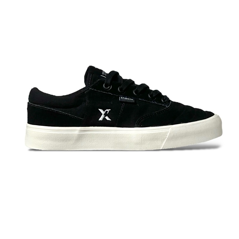Jual SEPATU XTERNAL AUTHENTIC BLACK WHITE | Shopee Indonesia
