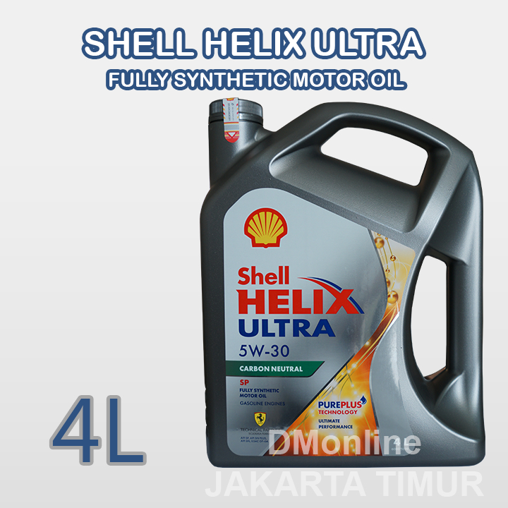 Jual Shell Helix Ultra 5W-30 4L / DEXOS1 / Oli Mobil Full Synthetic New ...