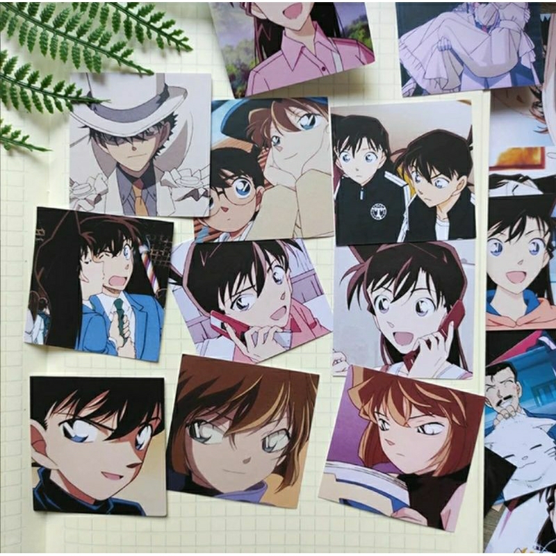 Jual Stiker Detective Conan Anime 20pcs Sinichi Kudo Conan Sticker set ...