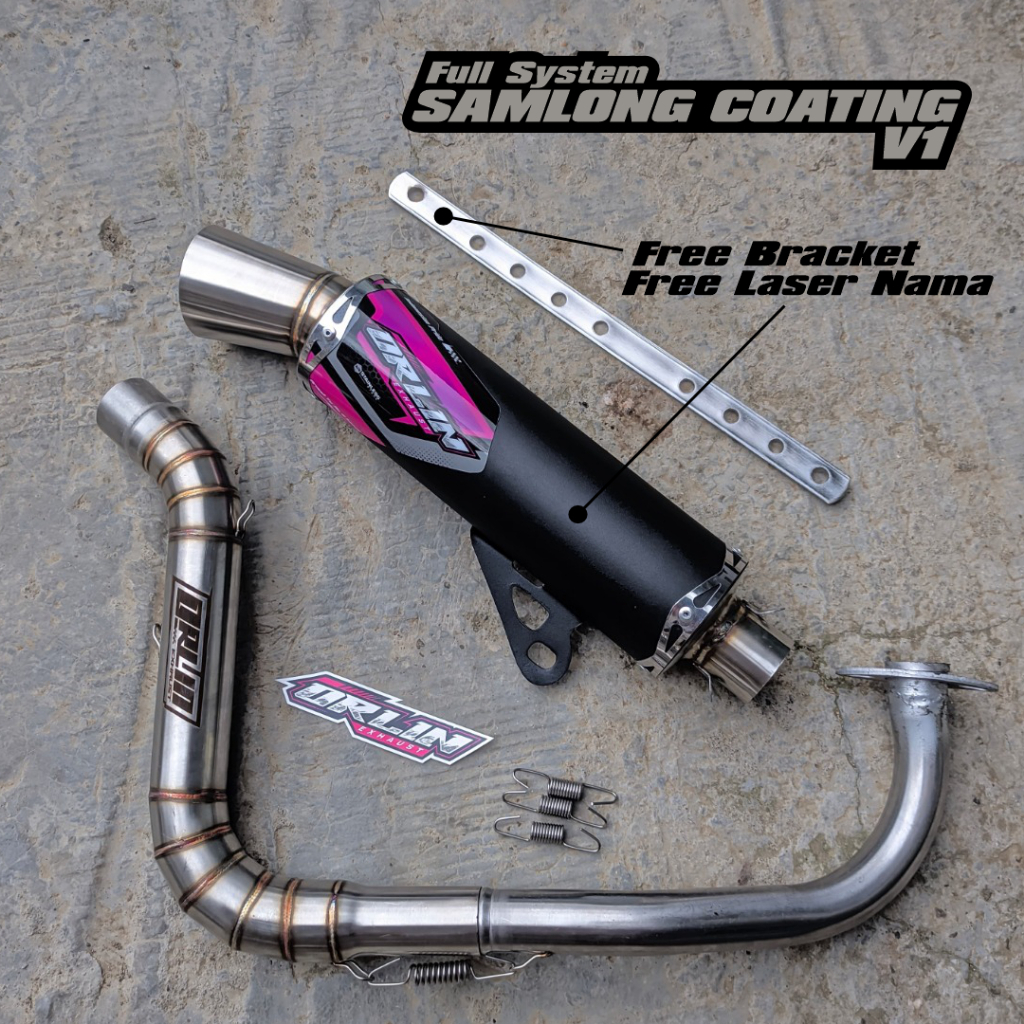 Jual Knalpot Samlong Vario Aerox Beat Mio Nmax Scoopy PCX Lexi Fino ...