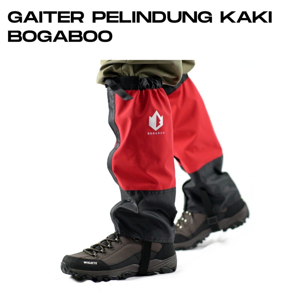 Jual (COD) GAITER Bogaboo - PELINDUNG KAKI PENDAKI - ANTI PACET LINTAH ...