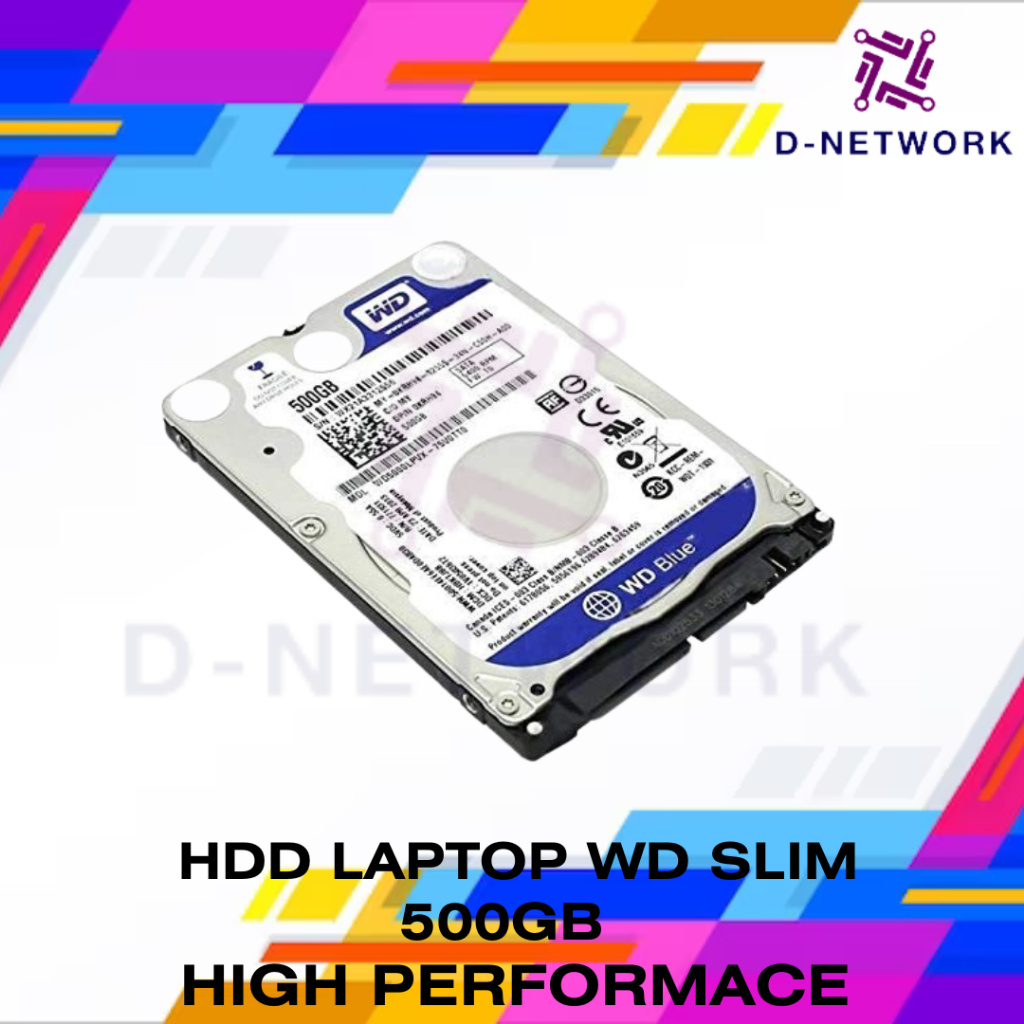 Jual Harddisk/Hardisk WD HDD Internal laptop SLIM 500GB | Shopee Indonesia