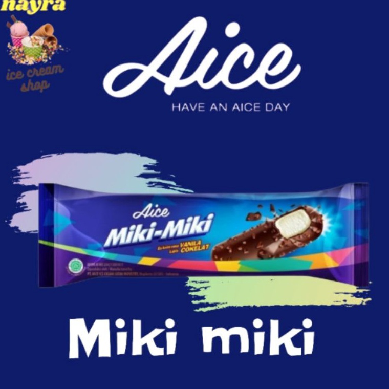 Jual New event Aice ice cream Miki miki isi 2 pcs | Shopee Indonesia