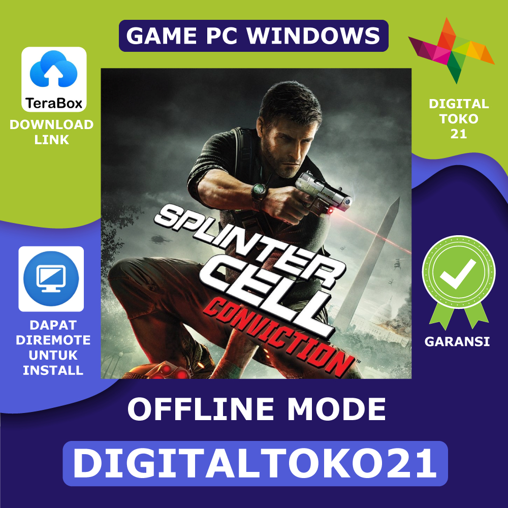 Jual Tom Clancys Splinter Cell Conviction Complete + ALL DLC - Action ...