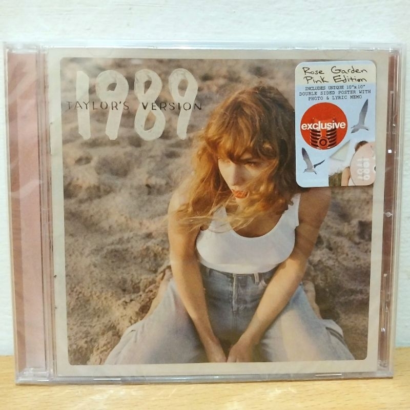 Jual Taylor Swift 1989 Taylor's Version Target Rose Pink CD Official ...