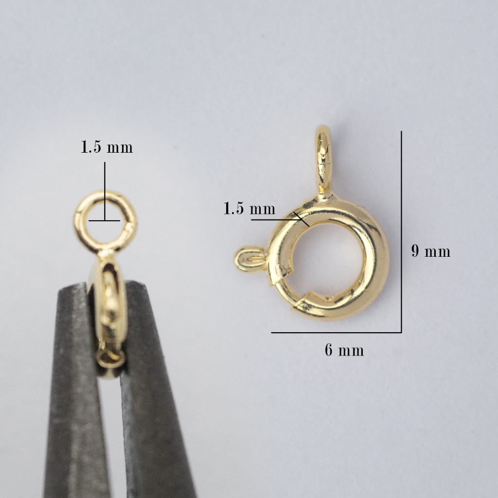 Jual Modan - Premium Gold Filled Hypoallergenic Round Clasp Pengait ...