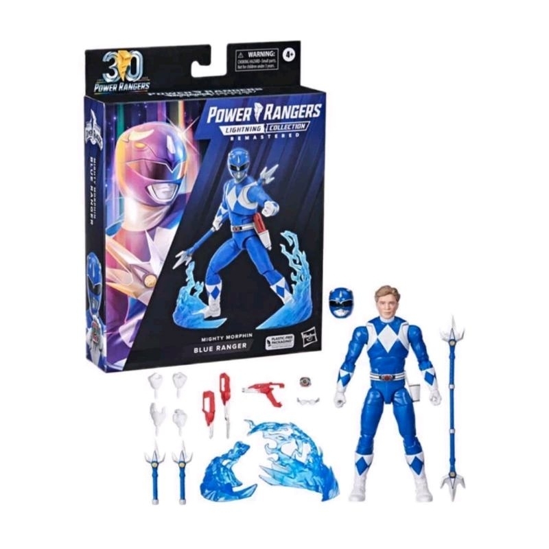 Jual Power Rangers Lightning Collection Mighty Morphin Blue Ranger ...