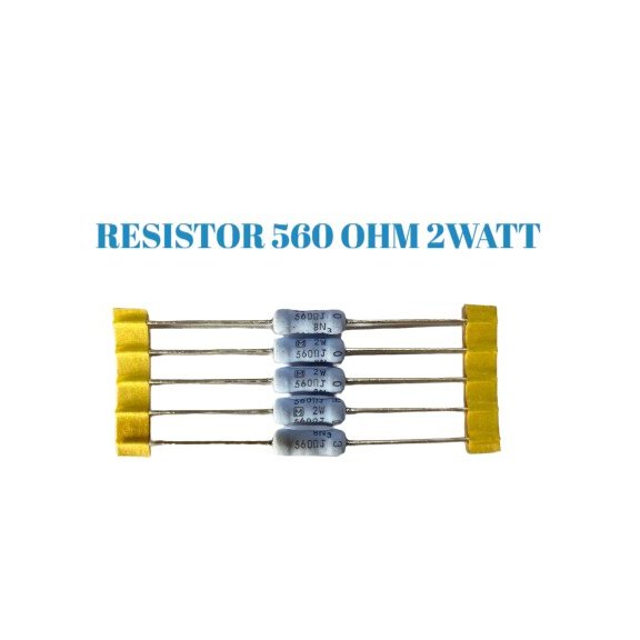 Jual RESISTOR 560 OHM 2WATT 5% | Shopee Indonesia