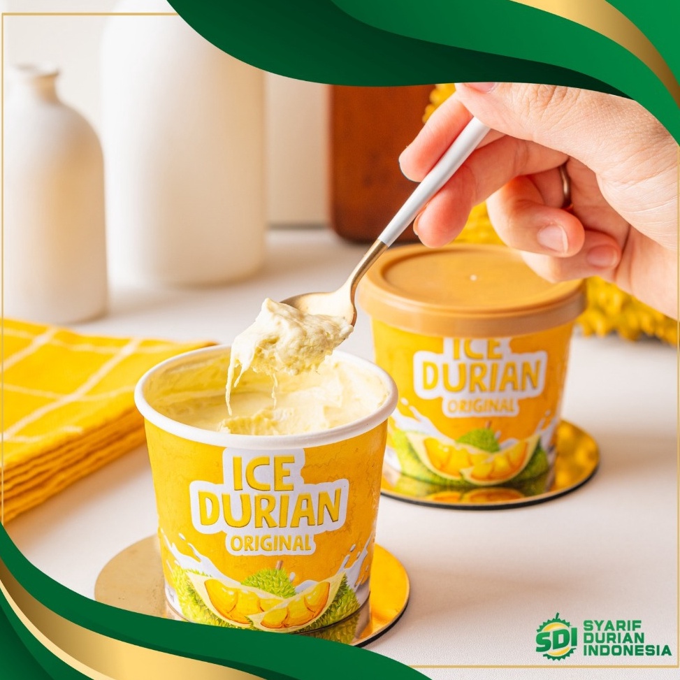 Jual ORIGINAL ICE DURIAN ICE CREAM DURIAN | Shopee Indonesia
