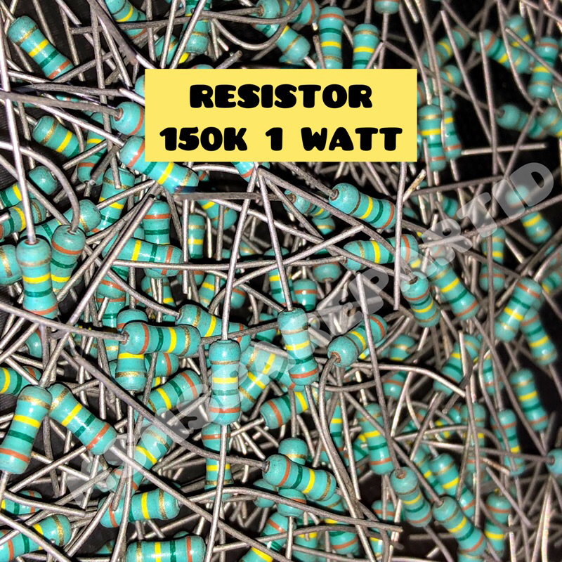Jual RESISTOR 150K 1 WATT | Shopee Indonesia