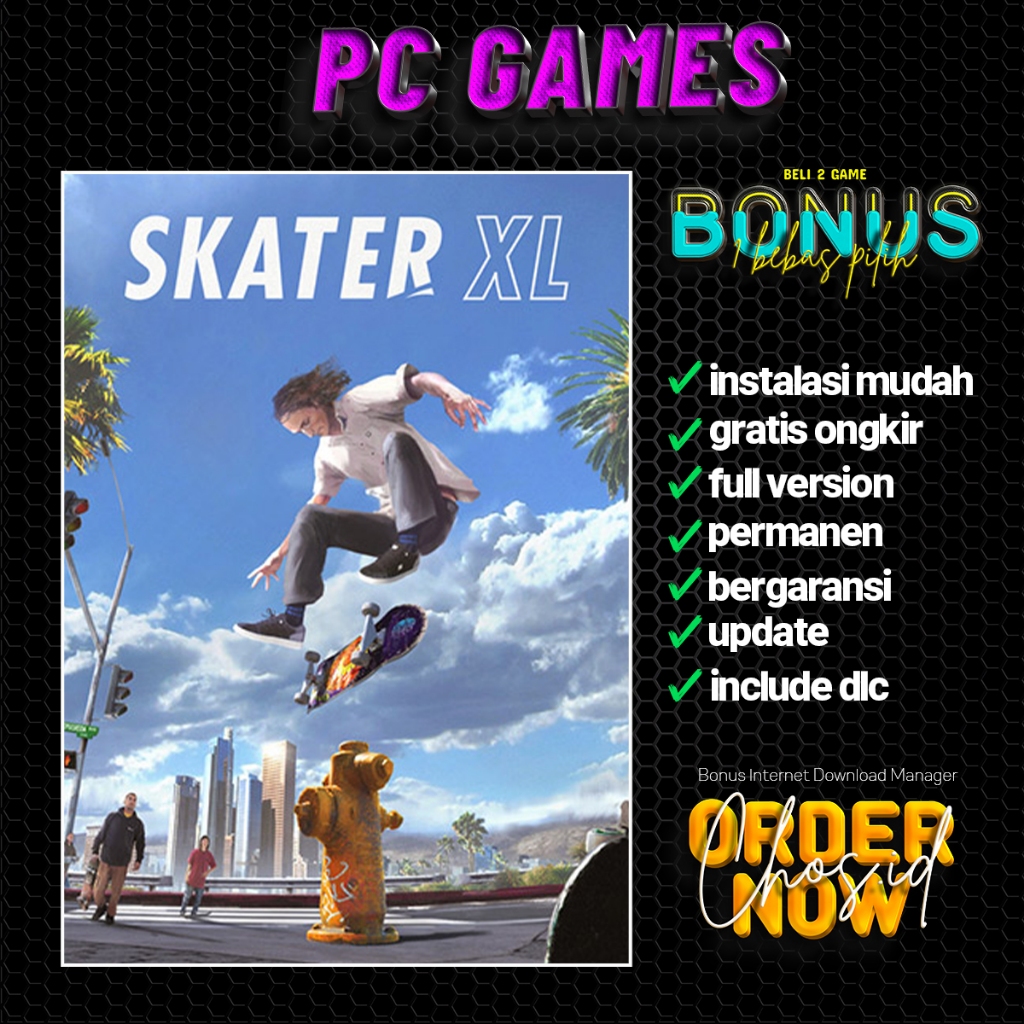 Jual Skater XL - The Ultimate Skateboarding Game | Game PC | Shopee ...