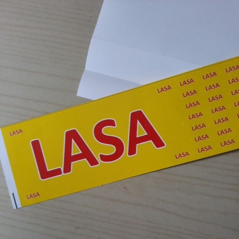 Jual Stiker Label Lasa Besar dan Kecil | Shopee Indonesia