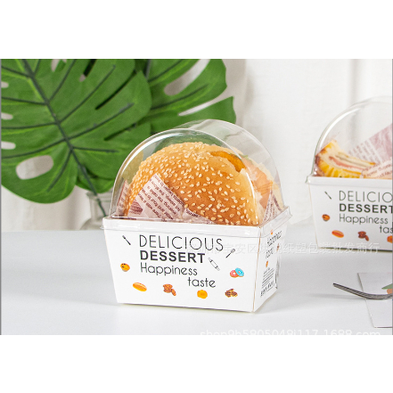 Jual 10pcs Toast Box Sandwich Box Tempat Roti Kotak Kue Korea Sandwich ...