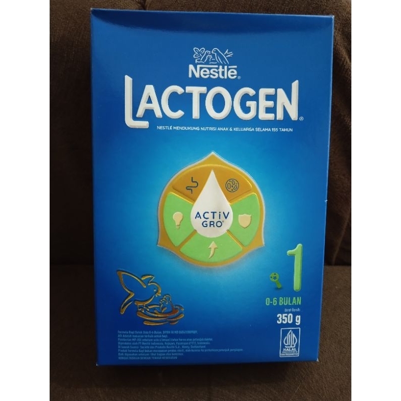 Jual LACTOGEN 1 350GR SUSU FORMULA USIA 0-6 BULAN | Shopee Indonesia