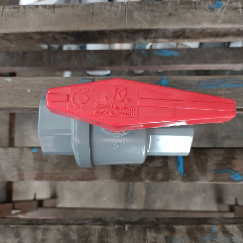 Jual Ball Valve KDJ 3/4" Inch Polos atau Drat Dalam PVC / Stop Kran / Ballvalve | Shopee Indonesia