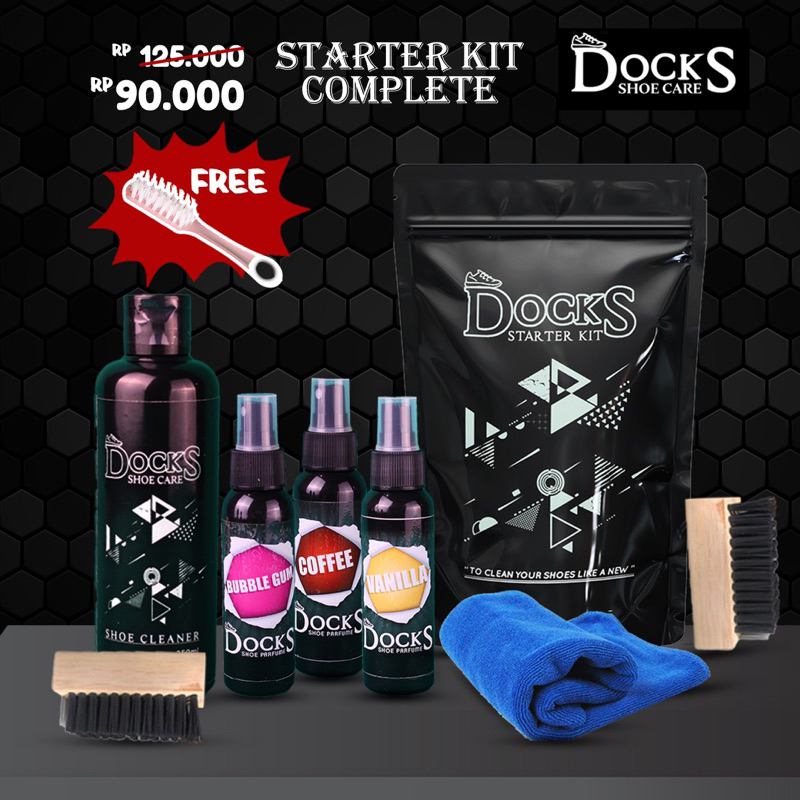 Jual DOCKS Starter Kit ( Complete Package ) | Pembersih sepatu ...