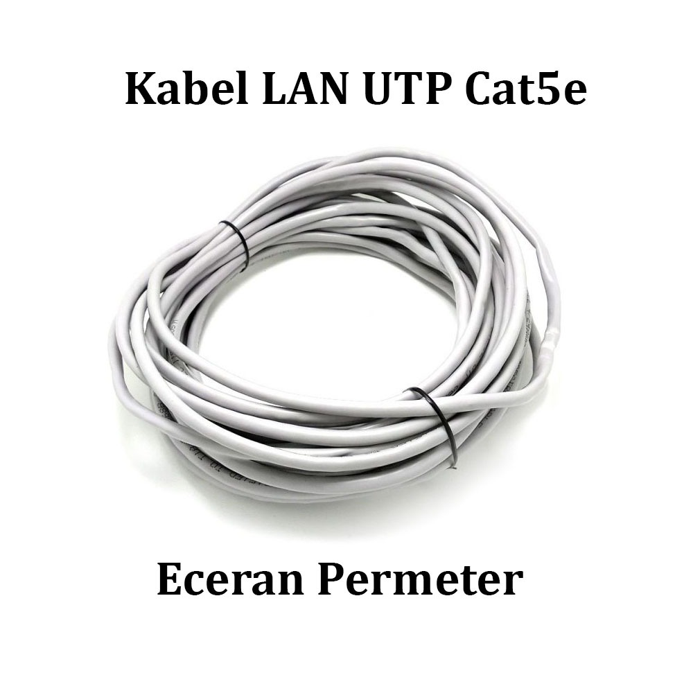 Jual Kabel LAN UTP Cat5e Meteran Eceran Kabel Jaringan Internet Spectra ...