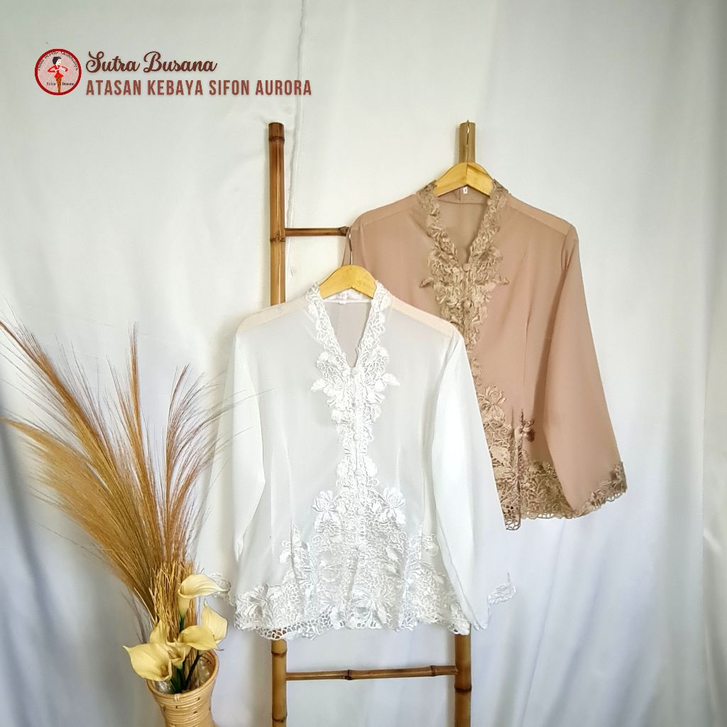 Jual Pusat Bordir Tasikmalaya - Kebaya Encim Bordir Sifon Aurora ...