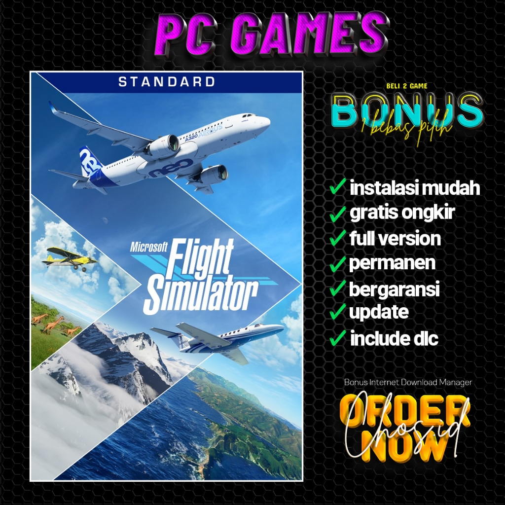 Jual Microsoft Flight Simulator | Game PC | Shopee Indonesia