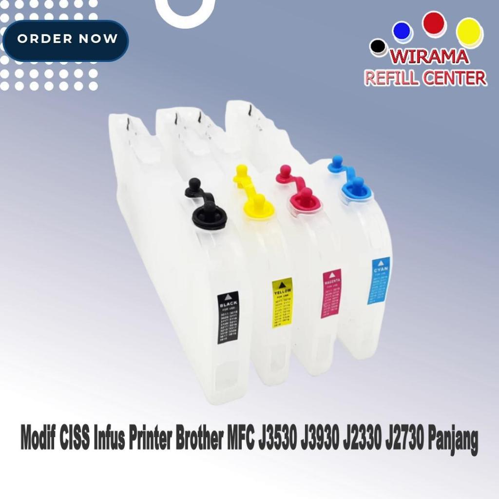 Jual Modif CISS Infus Printer Brother MFC J3530 J3930 J2330 J2730 ...