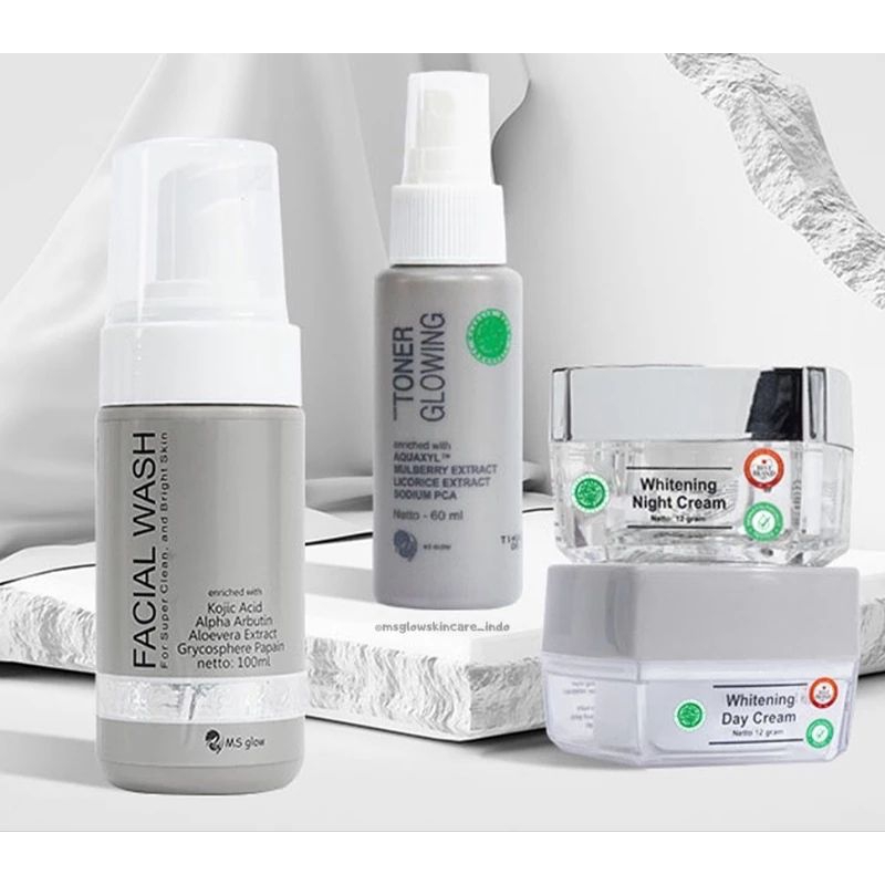 Jual MS GLOW PAKET LENGKAP MURAH/Original Paket white cell DNA MS Glow ...