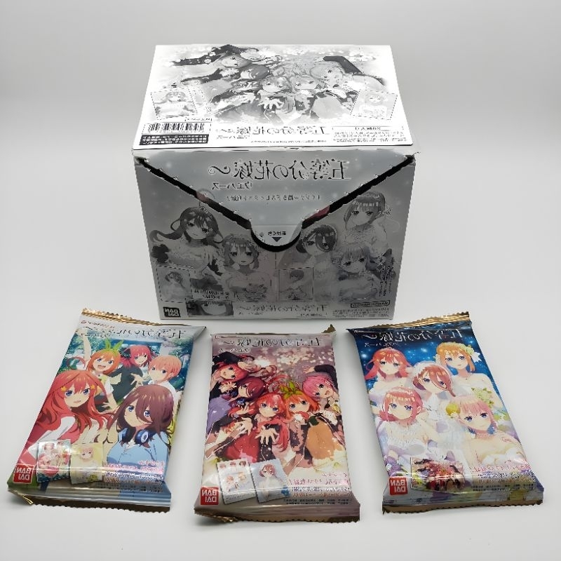 Jual [SNACK EXPIRED] Gotoubun no Hanayome Booster Pack Wafer Card ...