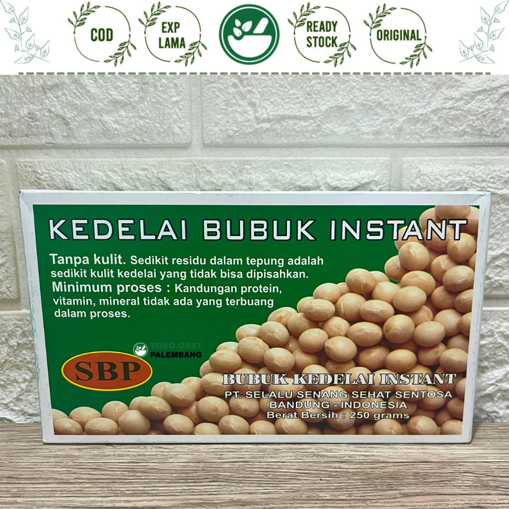 Jual SBP KEDELAI BUBUK INSTANT SOY BEAN POWDER 250 GRAM susu kedelai ...