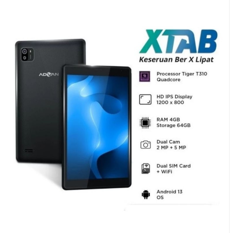 Jual Advan tab xtab advan xtab ram 4/64Gb advan tablet garansi resmi | Shopee Indonesia