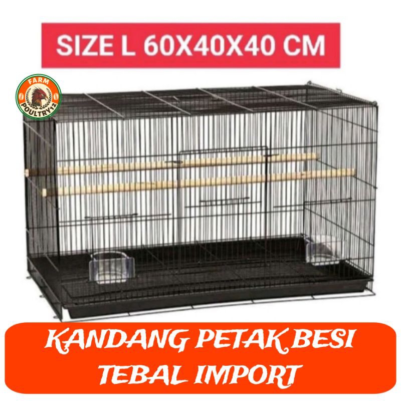 Jual KANDANG BESI IMPORT KANDANG AYAM KANDANG KUCING KANDANG BESI PETAK ...