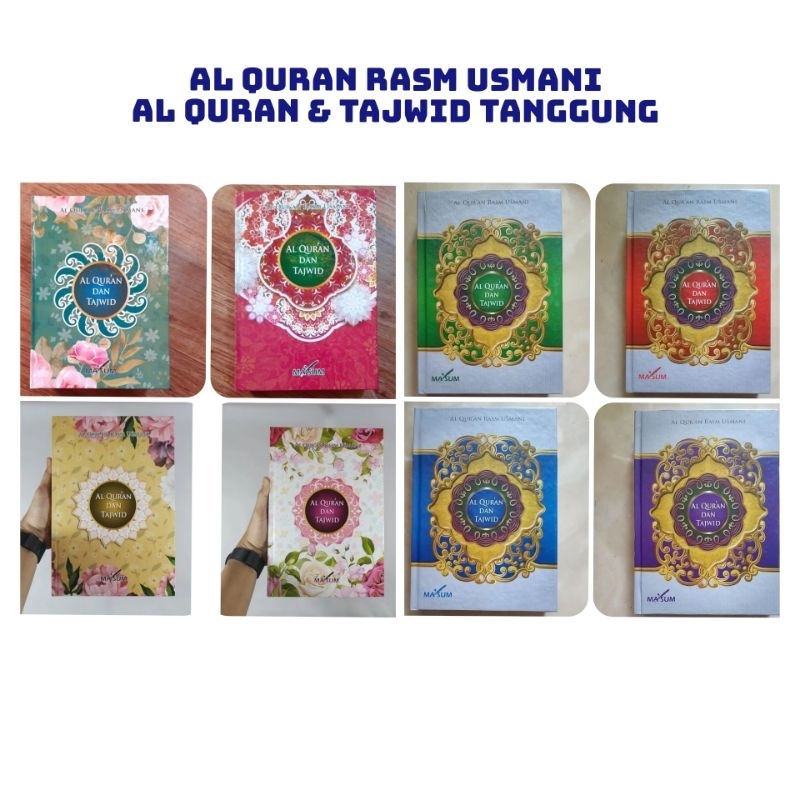 Jual Alquran Muslimah dan Batik Besar A5 / Al-Quran Rasm Usmani A5 / Al ...