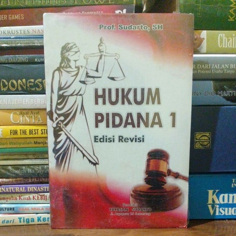 Jual BUKU HUKUM PIDANA SATU EDISI REVISI | Shopee Indonesia