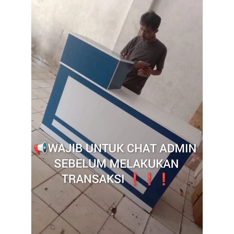 Jual MEJA KASIR UNDAK MEJA TOKO MEJA BRILINK BISA CUSTOME | Shopee ...
