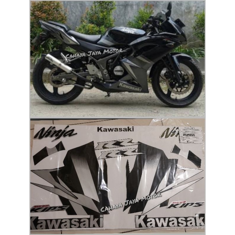 Jual Striping Stiker Lis Kawasaki Ninja RR 2012 Original Full Set ...