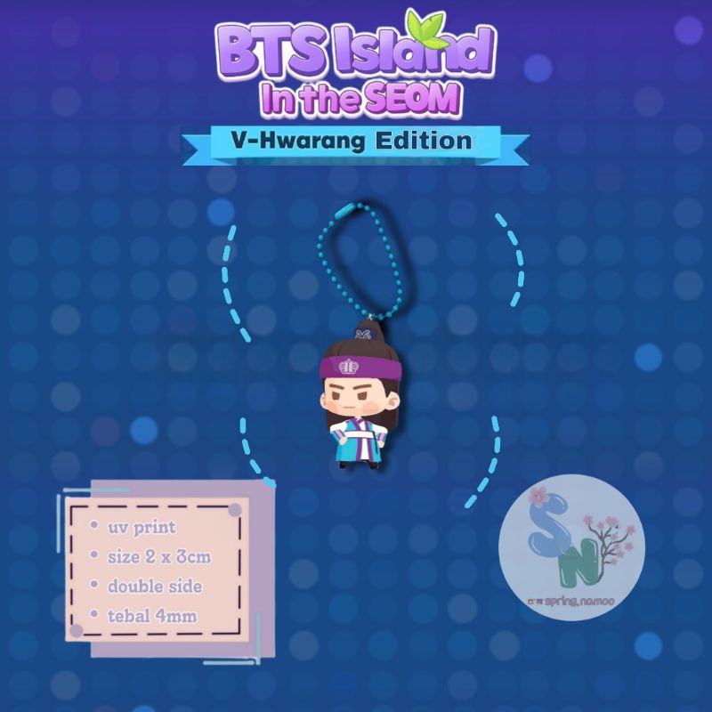 Jual V BTS IN THE SEOM Keyring Akrilik Edisi Special Full Body ...