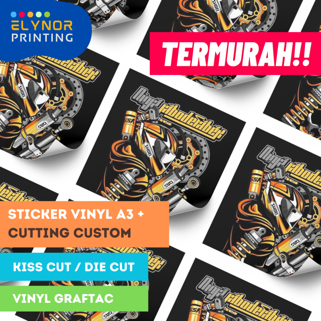 Jual Cetak Sticker Vinyl A3+ Cutting | Cetak Stiker Label A3+ | Cetak ...
