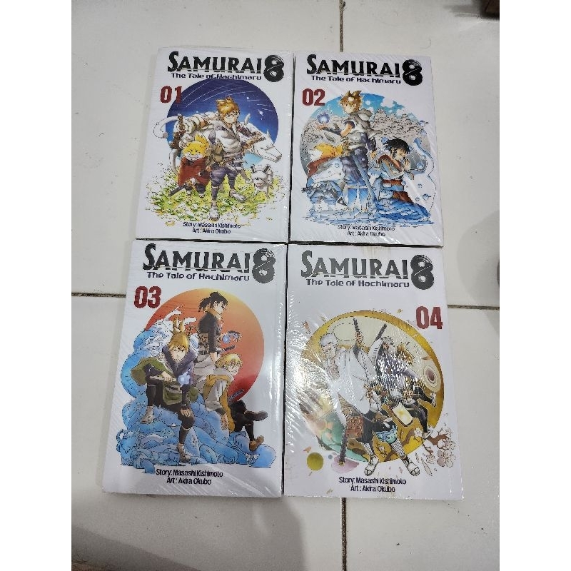 Jual Komik Samurai 8 The Tale of Hachimaru set vol 1-4 segel ori | Shopee Indonesia