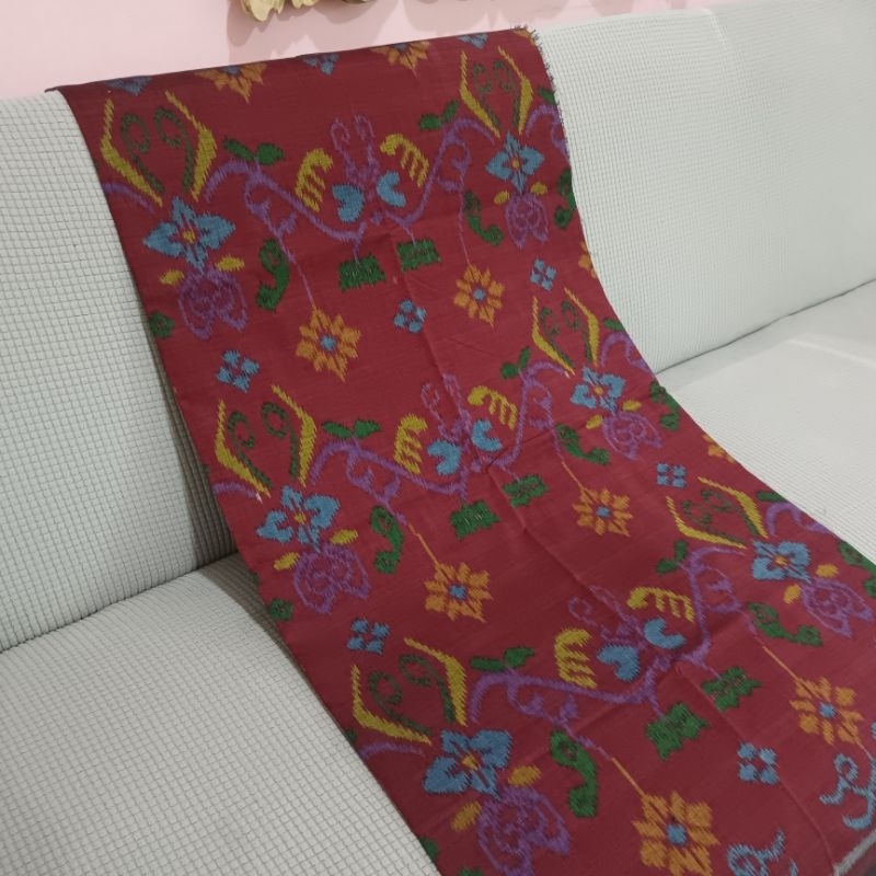 Jual Kain Tenun Endek Tenun CSM Premium | Shopee Indonesia