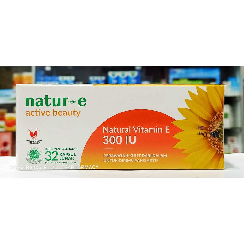Jual Natur-E Active Beauty 𝟑𝟎𝟎𝐈𝐔 𝟏 𝐊𝐎𝐓𝐀𝐊 𝐈𝐒𝐈 𝟑𝟐 𝐊𝐀𝐏𝐒𝐔𝐋 - Memelihara ...