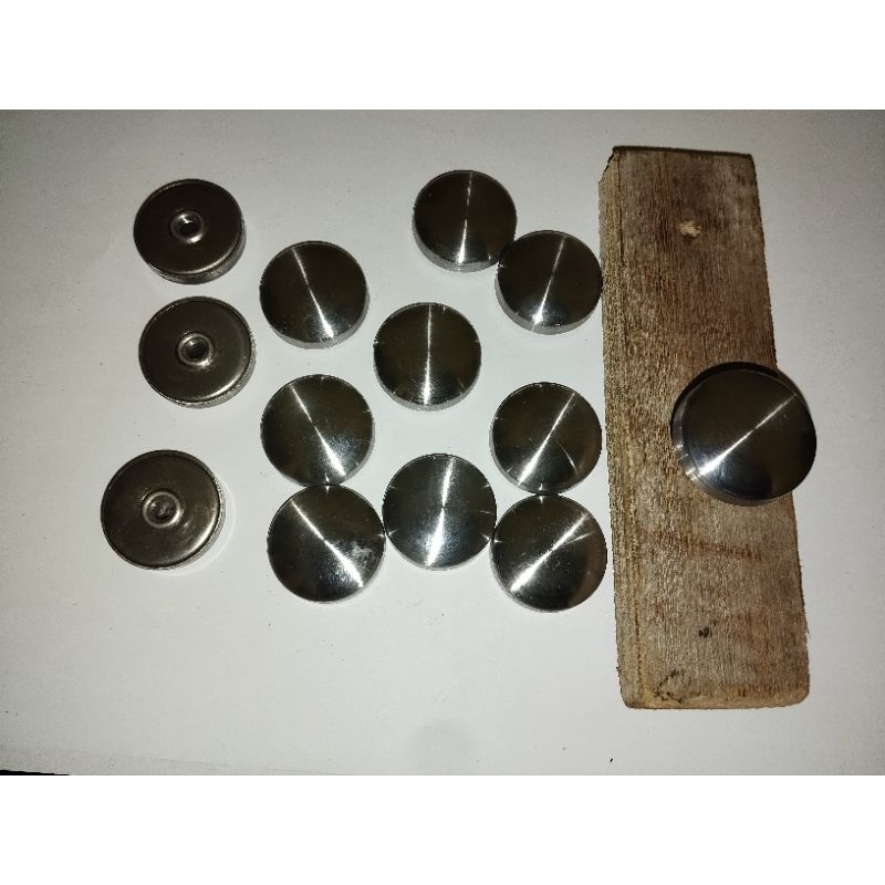 Jual Handle Knob / knop 3 cm bulat minimalis free baut untuk tarikan ...