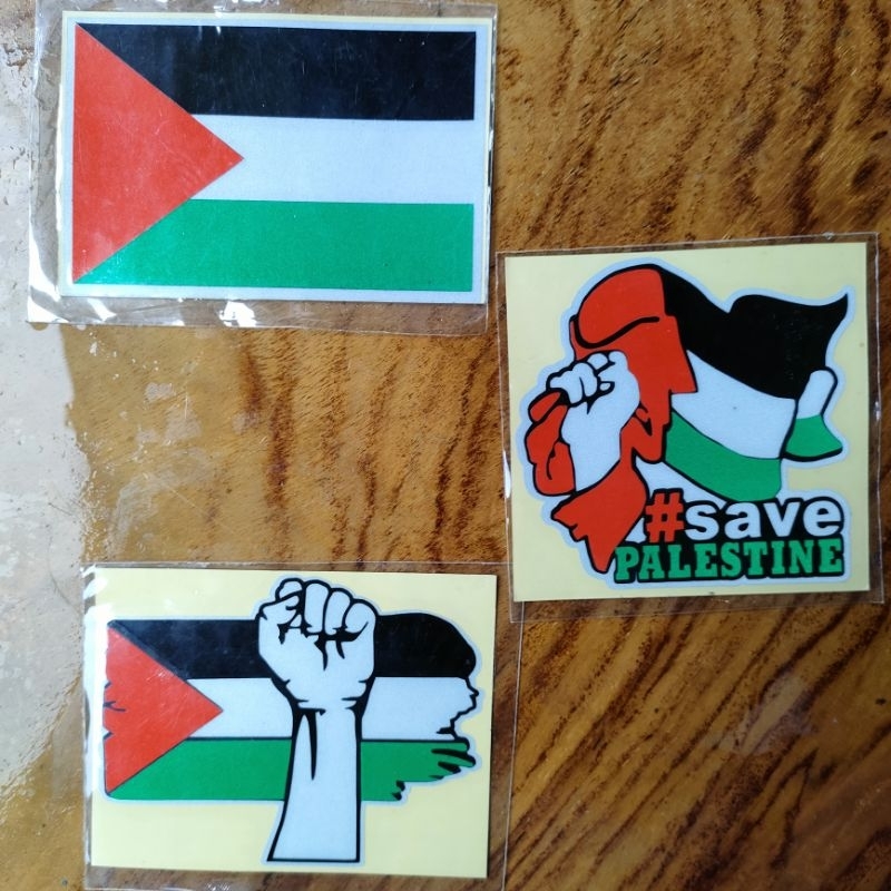 Jual stiker cutting bendera palestina palestine / sticker palestin ...