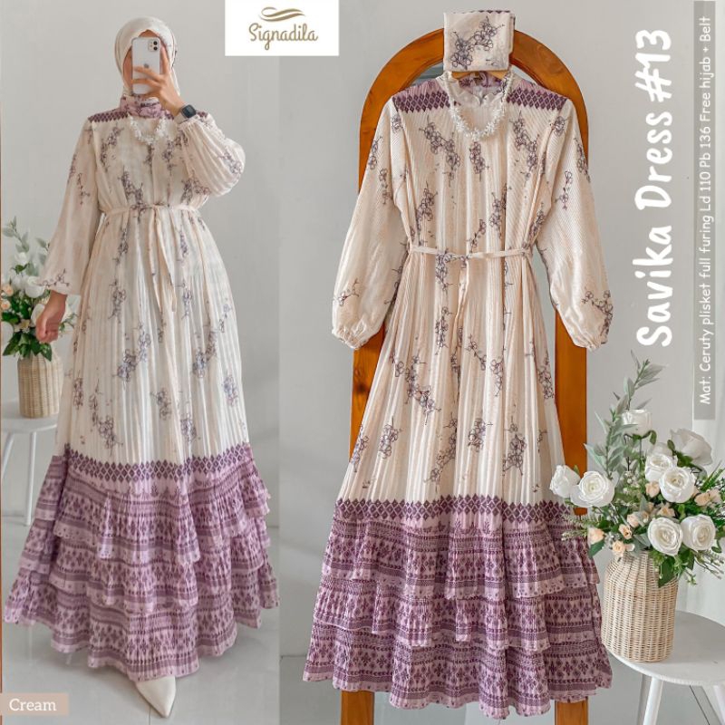 Jual SAVIKA #13 #3 DRESS ORIGINAL SIGNADILA | Shopee Indonesia